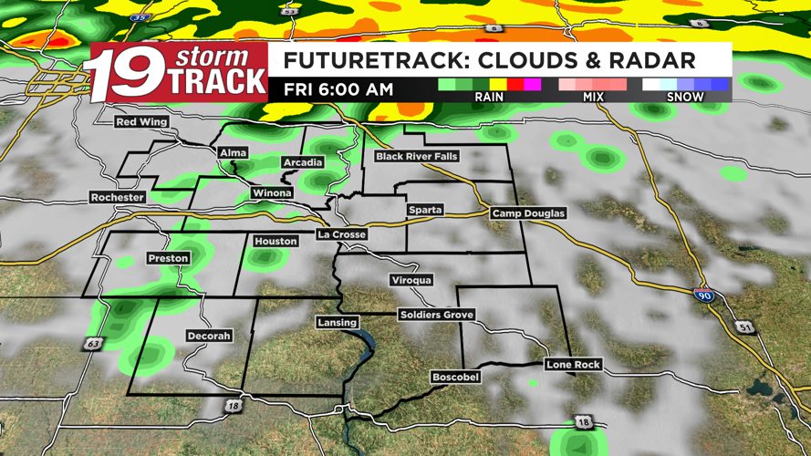 Our active weather pattern will continue with rain chances around each of the next seven days ...