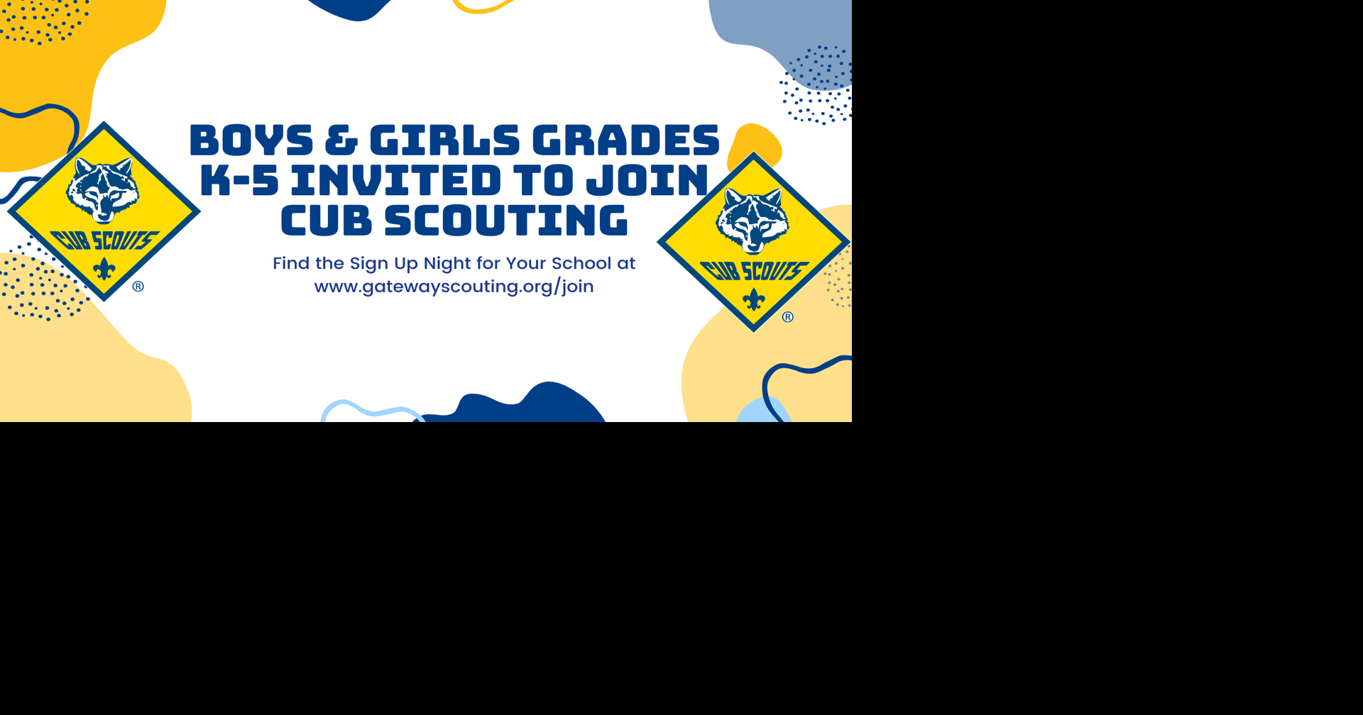 It's Cub Scout registration season for the Gateway Area Council BSA ...