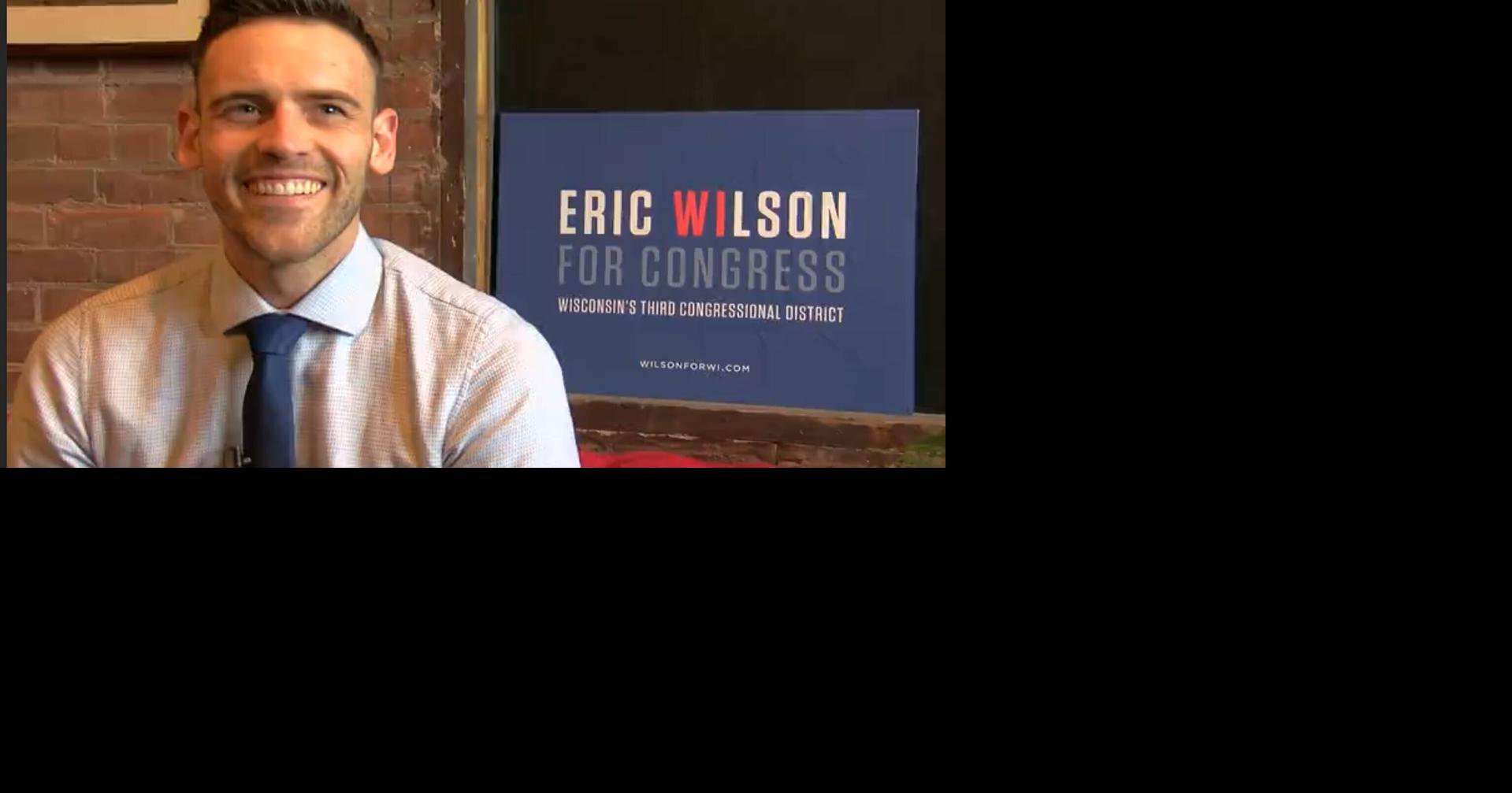Local congressional candidate Eric Wilson meets voters | News | wxow.com