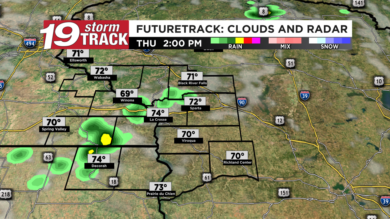 DMA Futuretrackcast GRAF Long RangeThursday2PM.png | | wxow.com