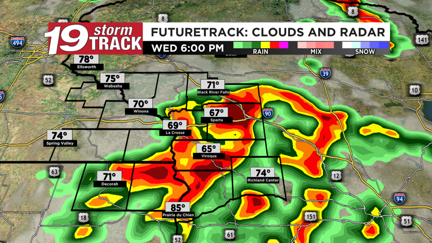Very humid through the next couple of days with the possibility of ...