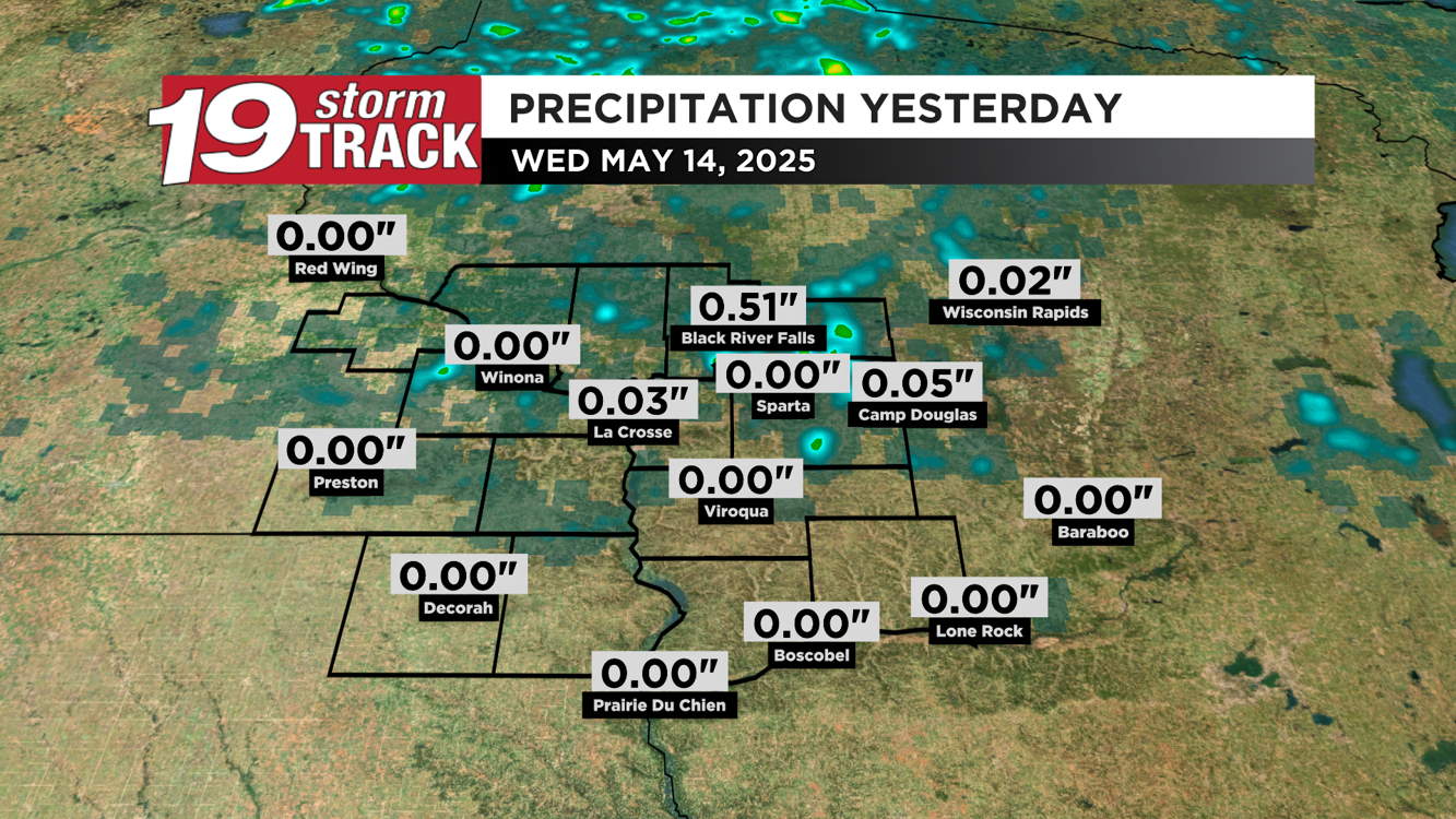 Strong to severe thunderstorms remain possible this afternoon | 19 Storm Track Weather | wxow.com