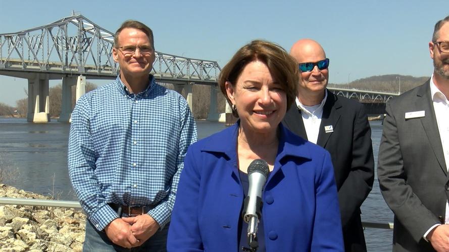 Senator Amy Klobuchar discusses Winona flood preparations | News | wxow.com