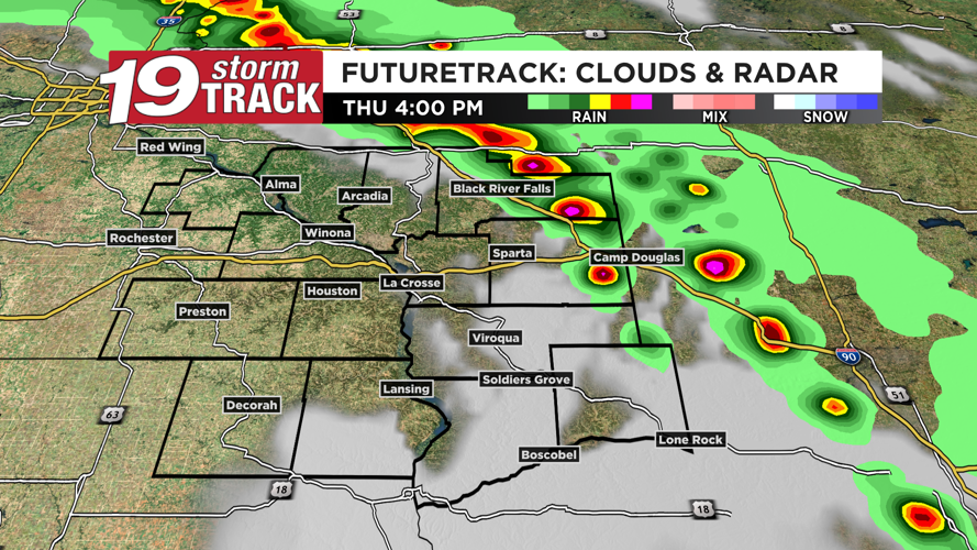 Strong to severe thunderstorms remain possible this afternoon | 19 Storm Track Weather | wxow.com