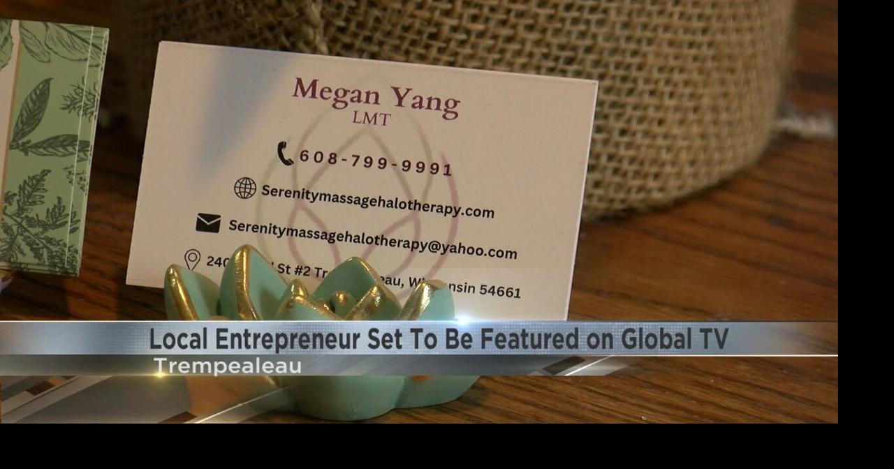Local entrepreneur to be featured on global TV program | Video | wxow.com