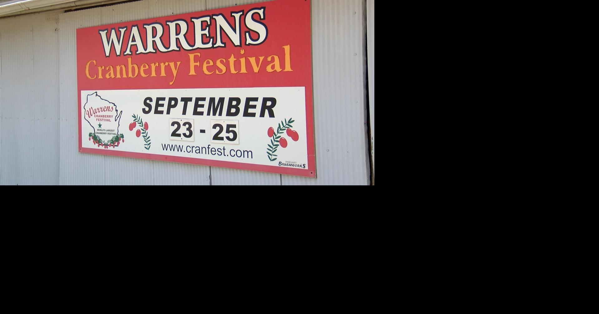 Warrens getting ready for 49th Cranberry Festival | Top Stories | wxow.com