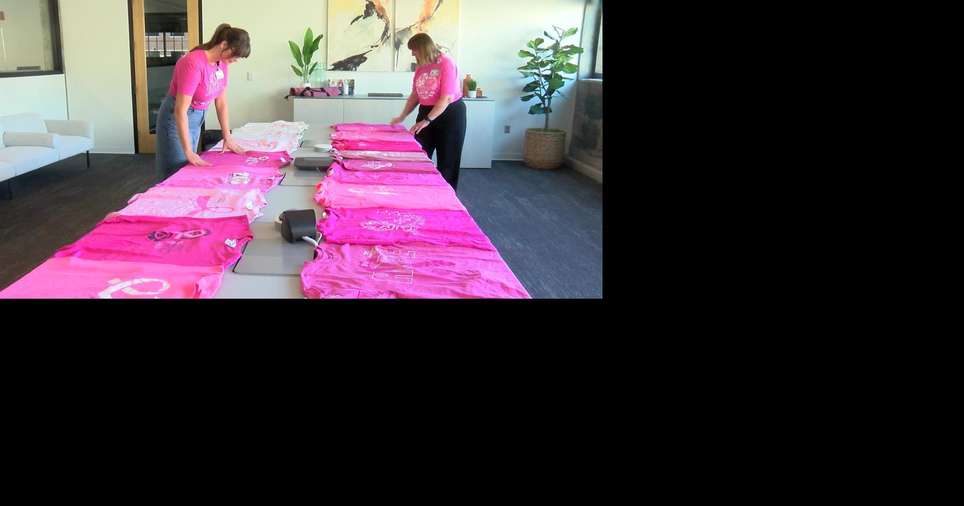 La Crosse woman collects 20 years of Steppin’ Out in Pink shirts | La ...