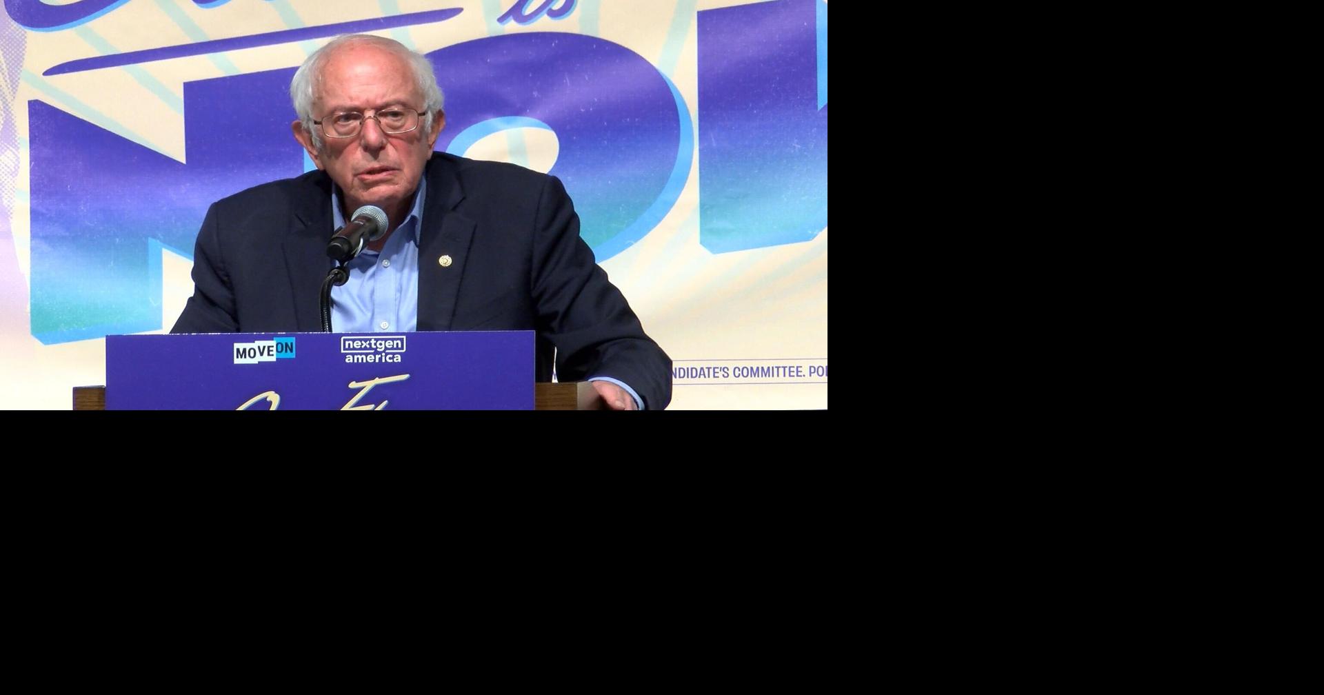 Sen. Bernie Sanders campaigning at UWL on Saturday | News | wxow.com