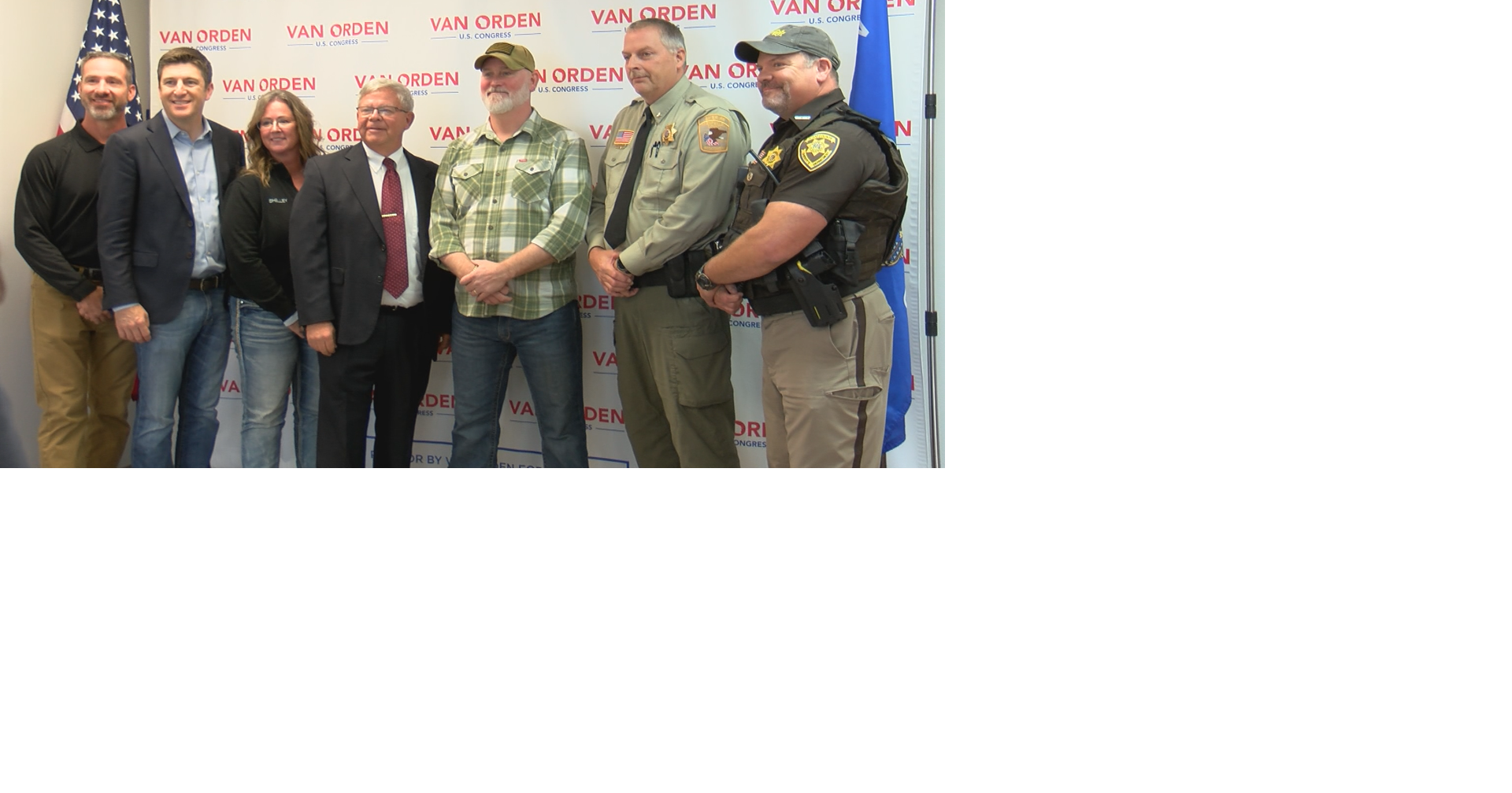 Congressman Van Orden receives law enforcement endorsement | News ...