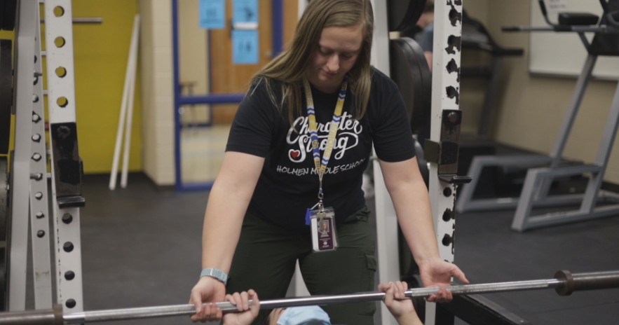 Adapted P.E. teacher equipping students with interactive heart rate ...