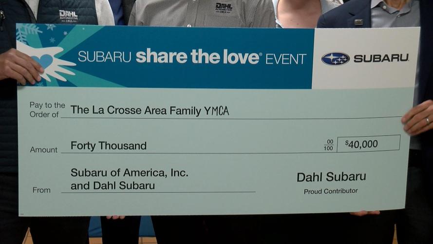 Dahl Subaru Shares the Love with La Crosse Area Family YMCA | News ...