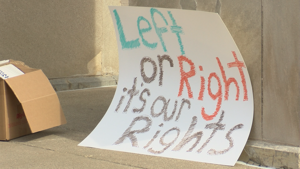 Free Speech Protest Held on UW-La Crosse Campus | News | wxow.com