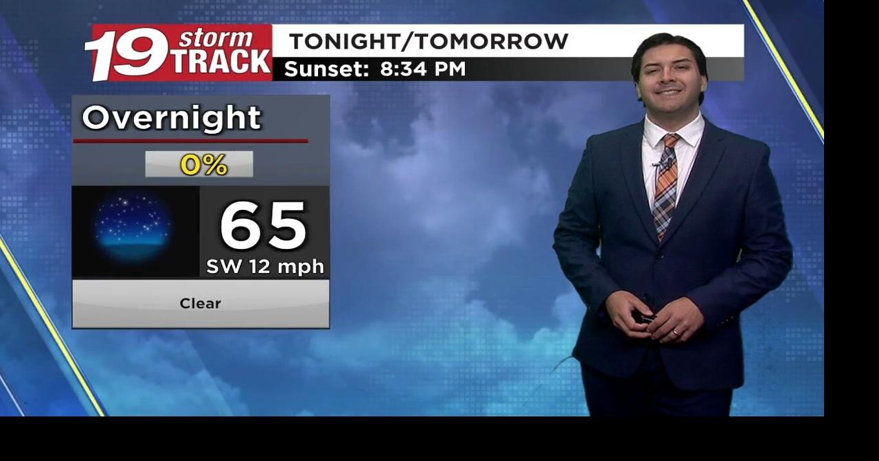 A toasty Tuesday with a slight chance of storms | Video | wxow.com