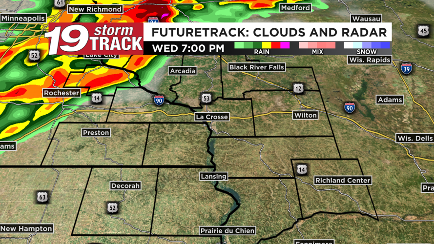 A stretch of extreme heat with chances for storms | Top Stories | wxow.com