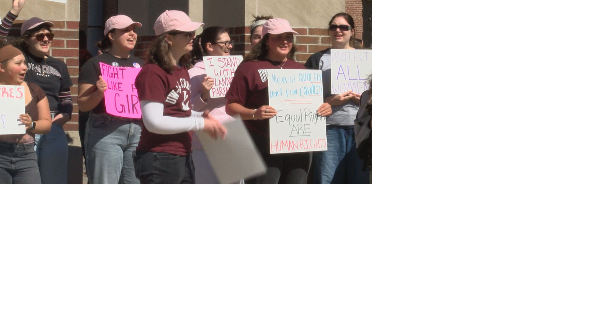 UWL Peaceful protests for Equality and Human Rights | News | wxow.com