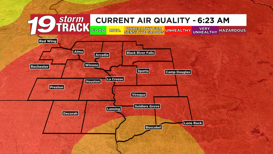 Air Quality Alert continues through noon today but air quality levels ...