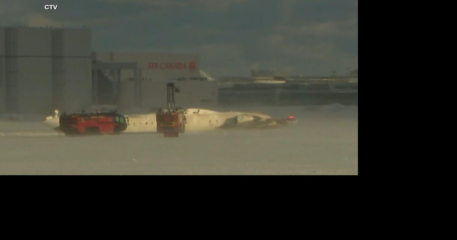 Emergency teams respond to Delta plane crash at Toronto Pearson Airport ...