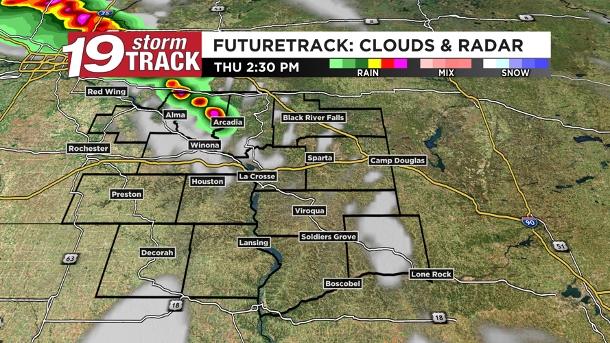Strong to severe thunderstorms remain possible this afternoon | 19 Storm Track Weather | wxow.com