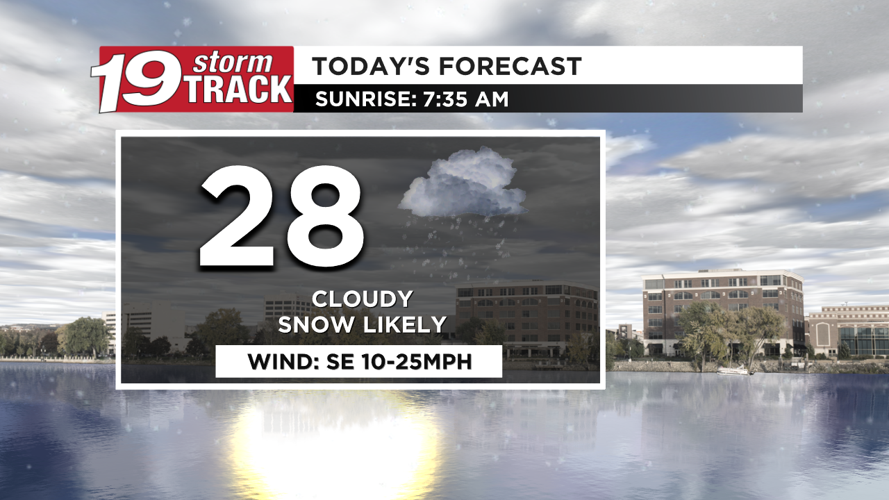 A Winter Weather Advisory will remain in effect until 3am Friday ...