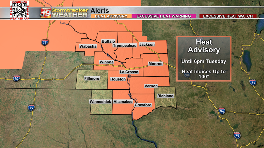 A new record high temperature today with another one possibly tomorrow ...