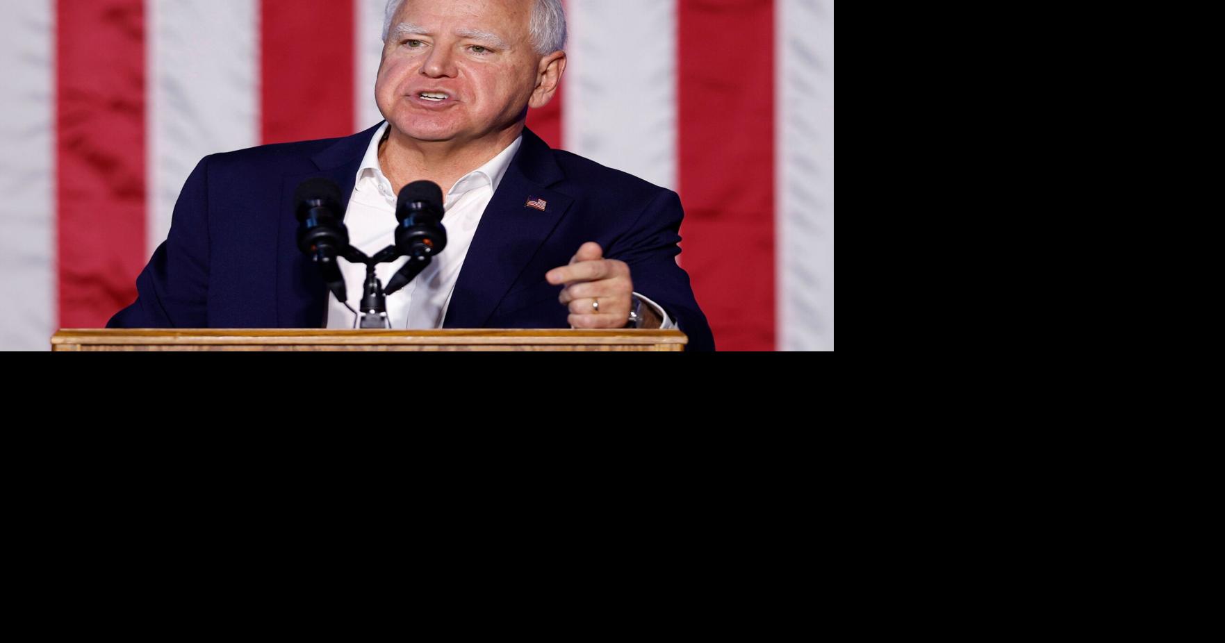 UPDATE: Ticket link for Walz campaign stop in La Crosse on Monday | Top ...