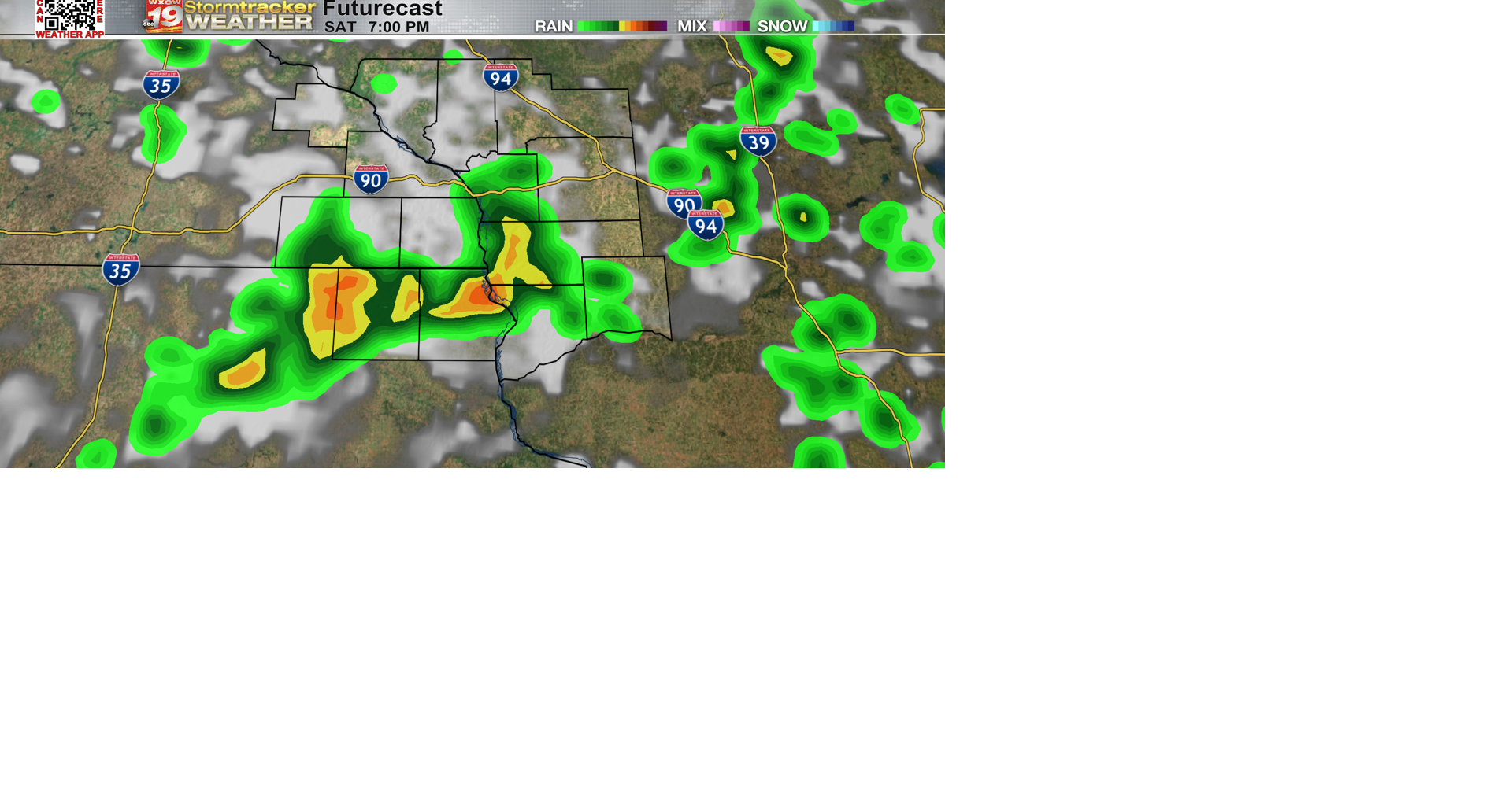 Strong storms tonight before next week's toasty temperatures and ...