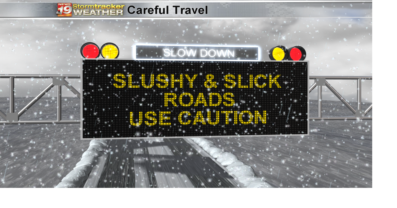 Slushy roads with snow to rain transition today | Weather Now | wxow.com