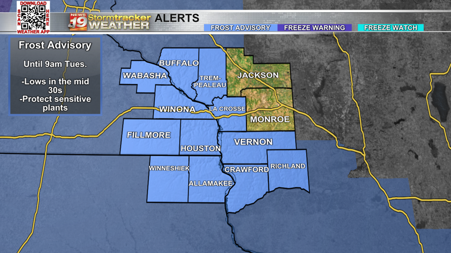 Calm and chilly ahead of late week rain | Weather | wxow.com