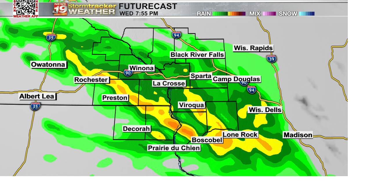 Rain chances return to close out the week | 19 Storm Track Weather ...