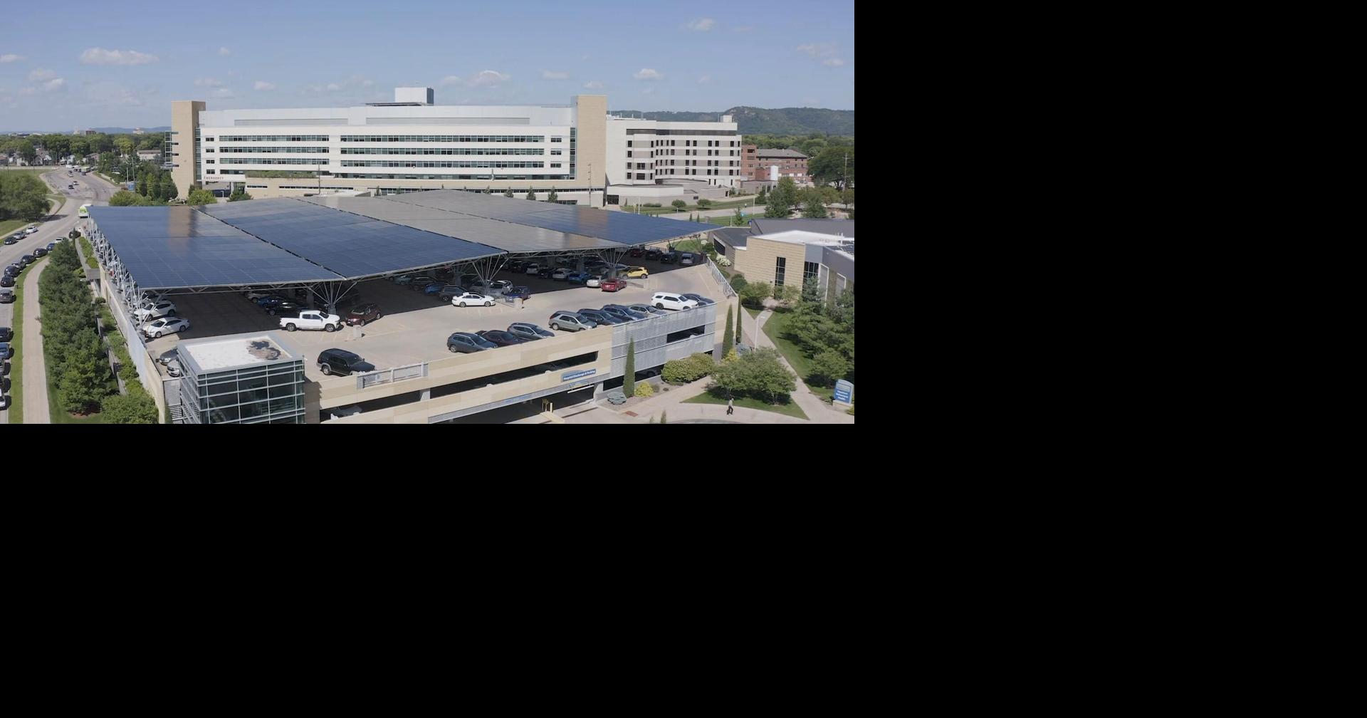 Gundersen Health System builds solar canopy above parking ramp | News ...