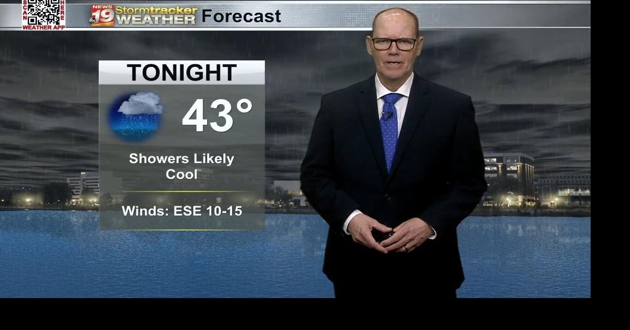 Showers for tonight and tomorrow. | 19 Storm Track Weather | wxow.com