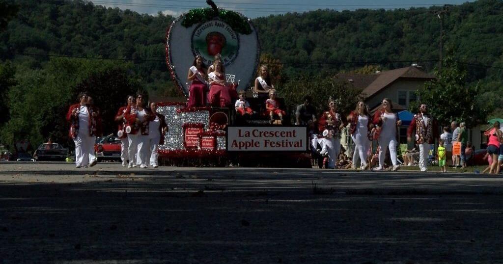 King Apple Parade celebrates 70 years of Applefest | News | wxow.com