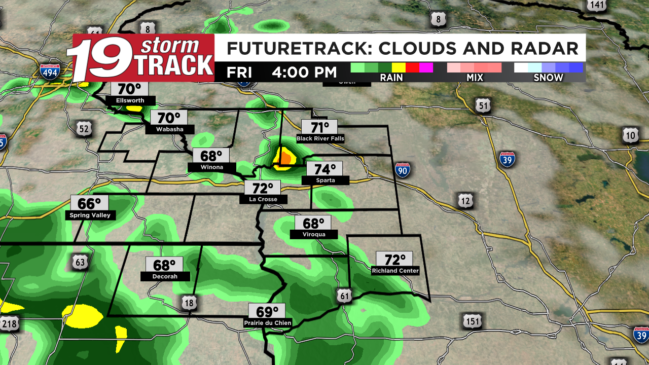 DMA Futuretrackcast GRAF Long RangeFriday4pm.png | | wxow.com