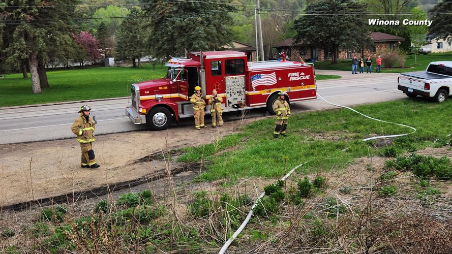 Winona area firefighters douse locomotive fire | News | wxow.com