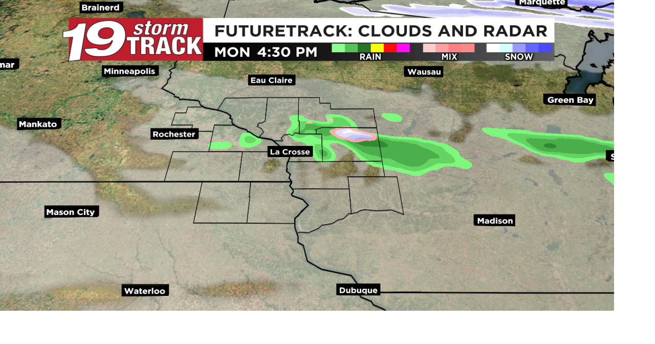 Above average temps with a couple chances for stray sprinkles to kick ...