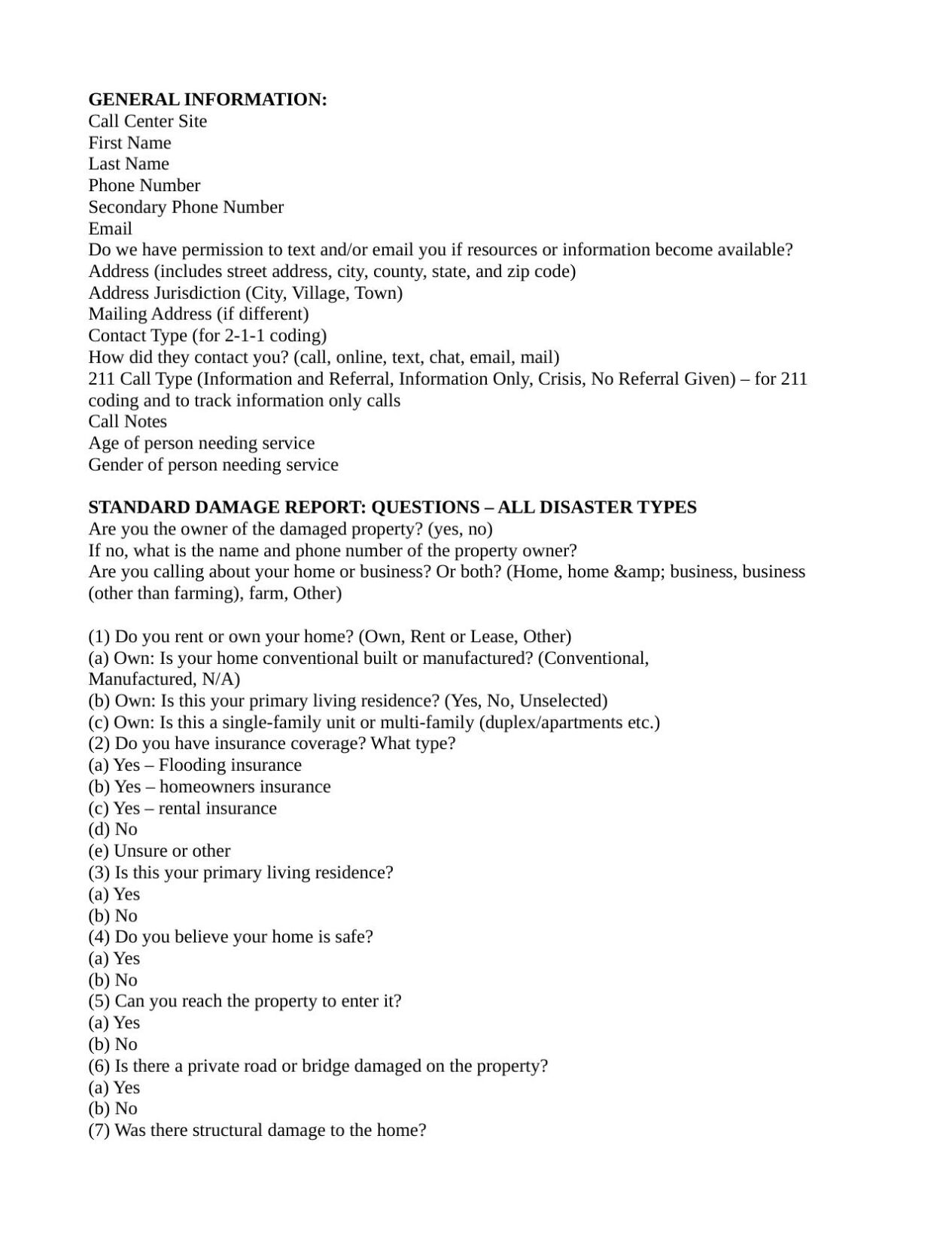 CALL: Area counties using Great Rivers 211 to assist with flood damage ...