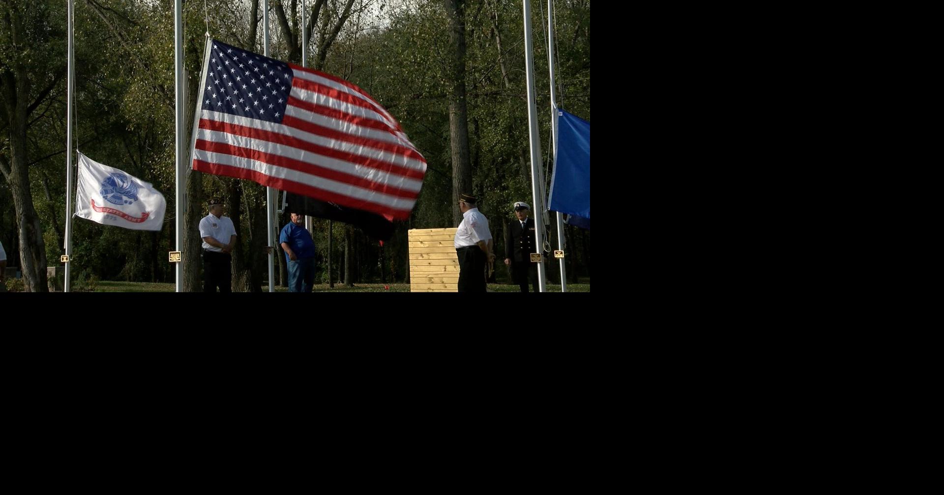 Veterans honored with flag dedication ceremony in La Crosse | Top ...