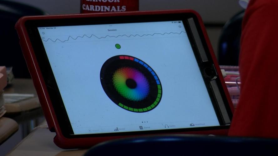 Bangor High School students use "HeartMath" for mental health benefits | News | wxow.com