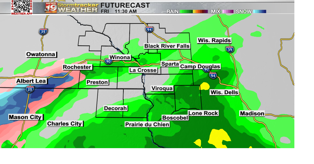 Calm Thursday with rain chances approaching | 19 Storm Track Weather ...