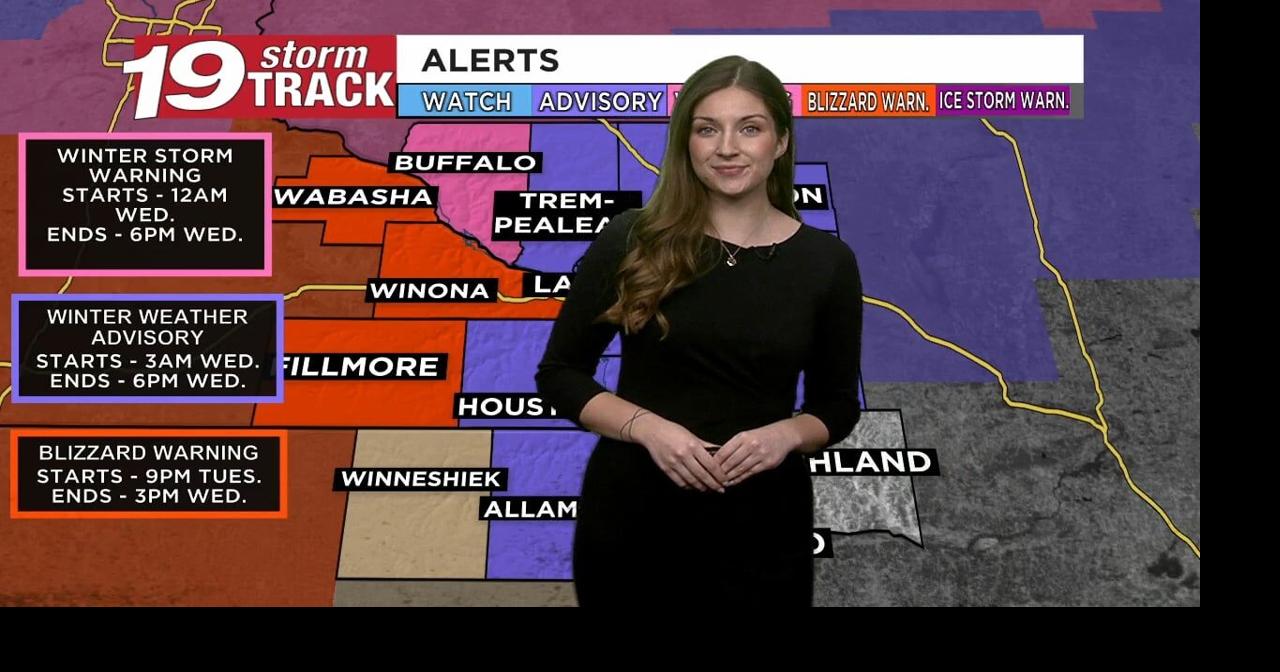 Winter Weather Advisories, Warnings and a couple Blizzard Warnings ...