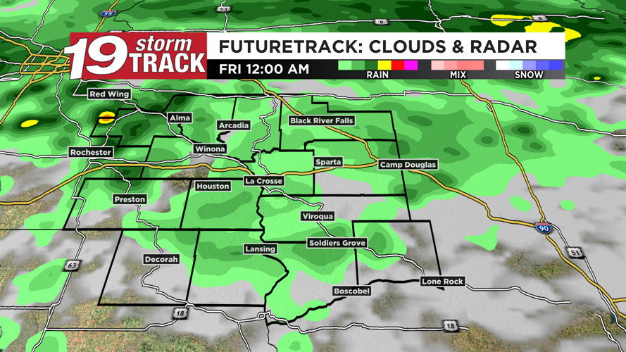 Our active weather pattern will continue with rain chances around each of the next seven days ...