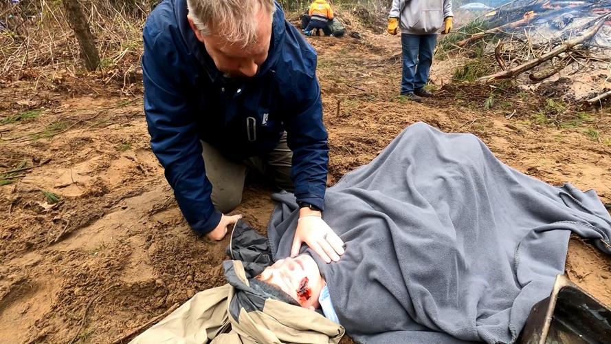 Scout BSA Leaders take on wilderness first aid training | News | wxow.com
