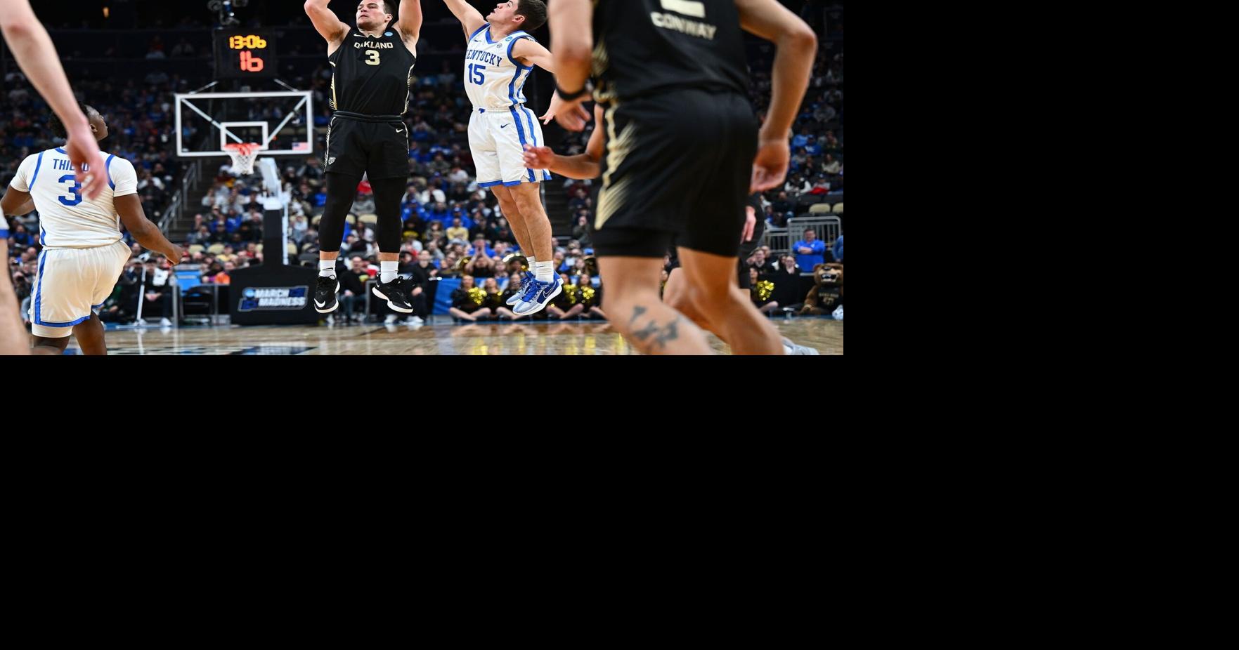 ‘We’re not a Cinderella’: Meet Jack Gohlke, the Oakland guard who ...