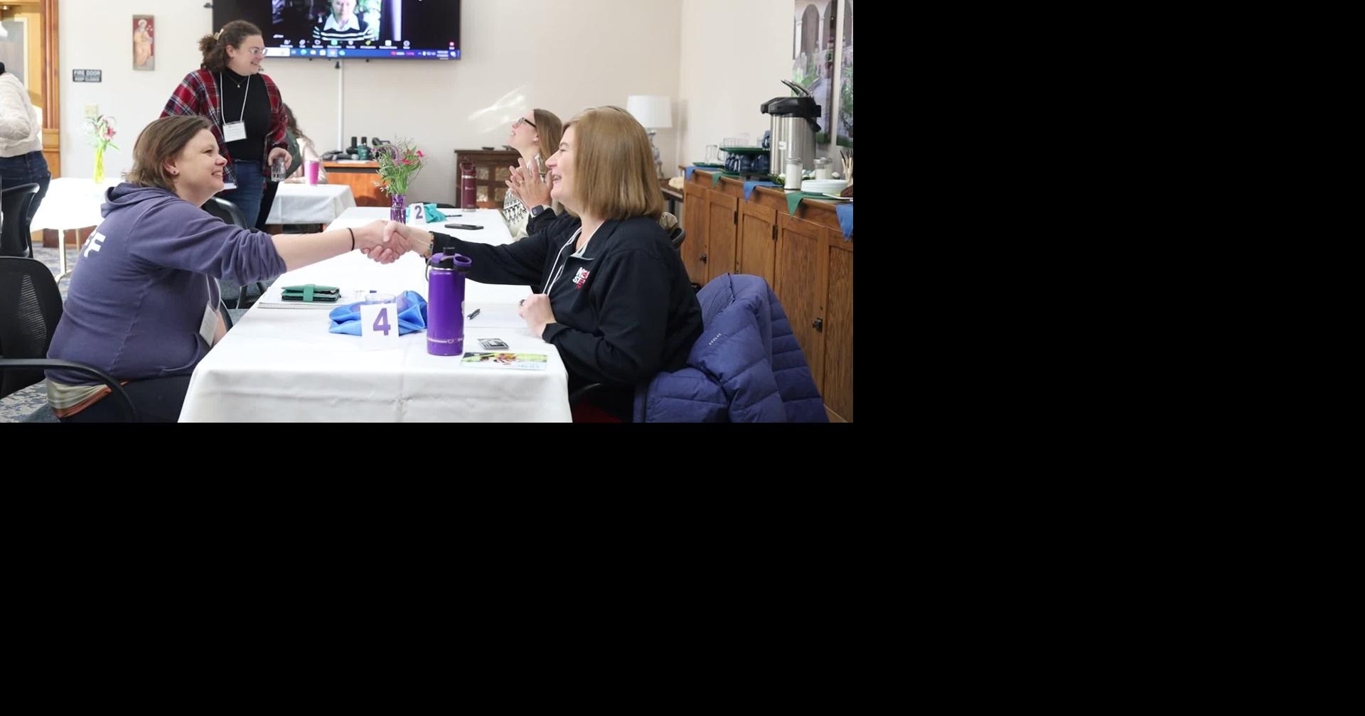 Speed dating events helps connect area nonprofits | News | wxow.com