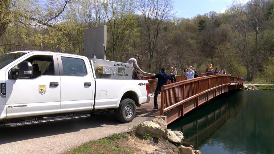 Chad Erickson Memorial Park stocked with 500 rainbow trout | News ...
