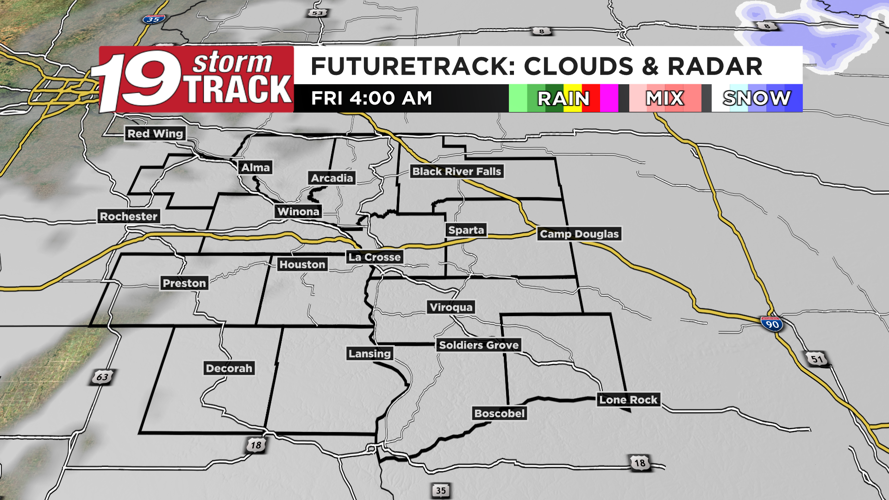 Next low pressure to bring widespread rain to the area Thursday ...