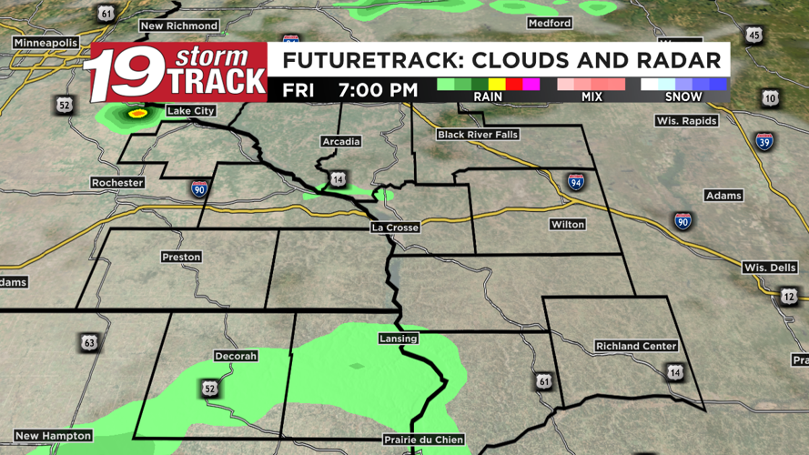 Tracking multiple rounds of storms this weekend | Top Stories | wxow.com