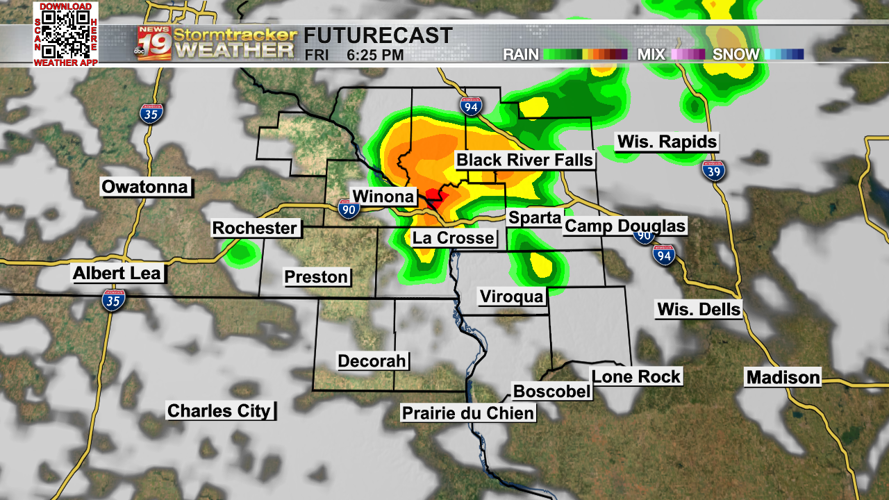 Cooler with more unsettled rain chances | 19 Storm Track Weather | wxow.com
