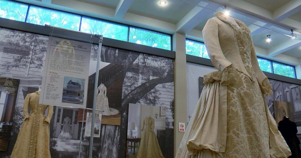 Historic local dresses on display | News | wxow.com