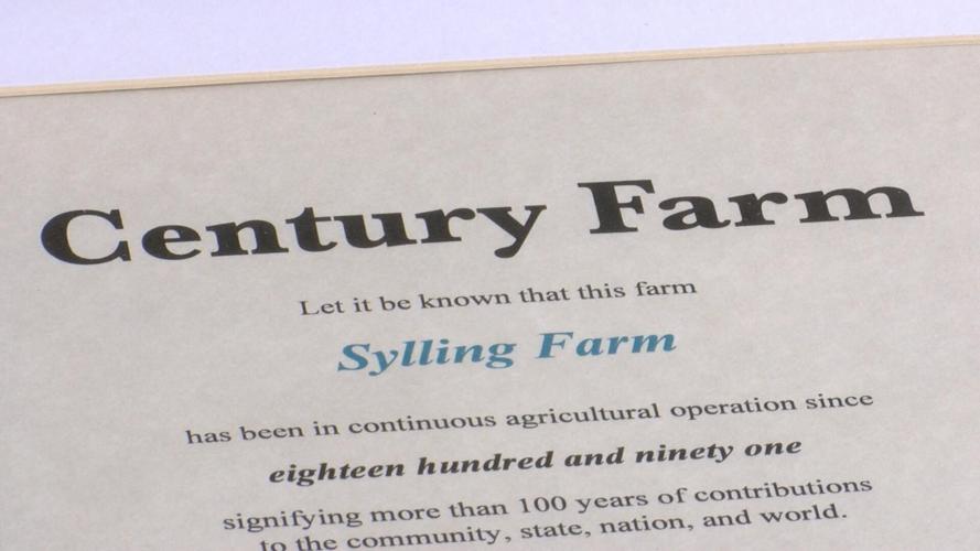 Sylling Family Honored with Century Farm Award | News | wxow.com